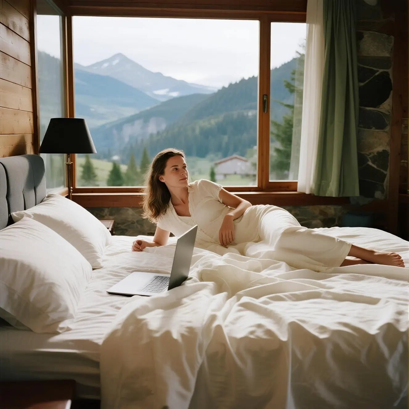 GOKOTTA Split King Bamboo & Microfiber | 16"-24" Deep Pockets